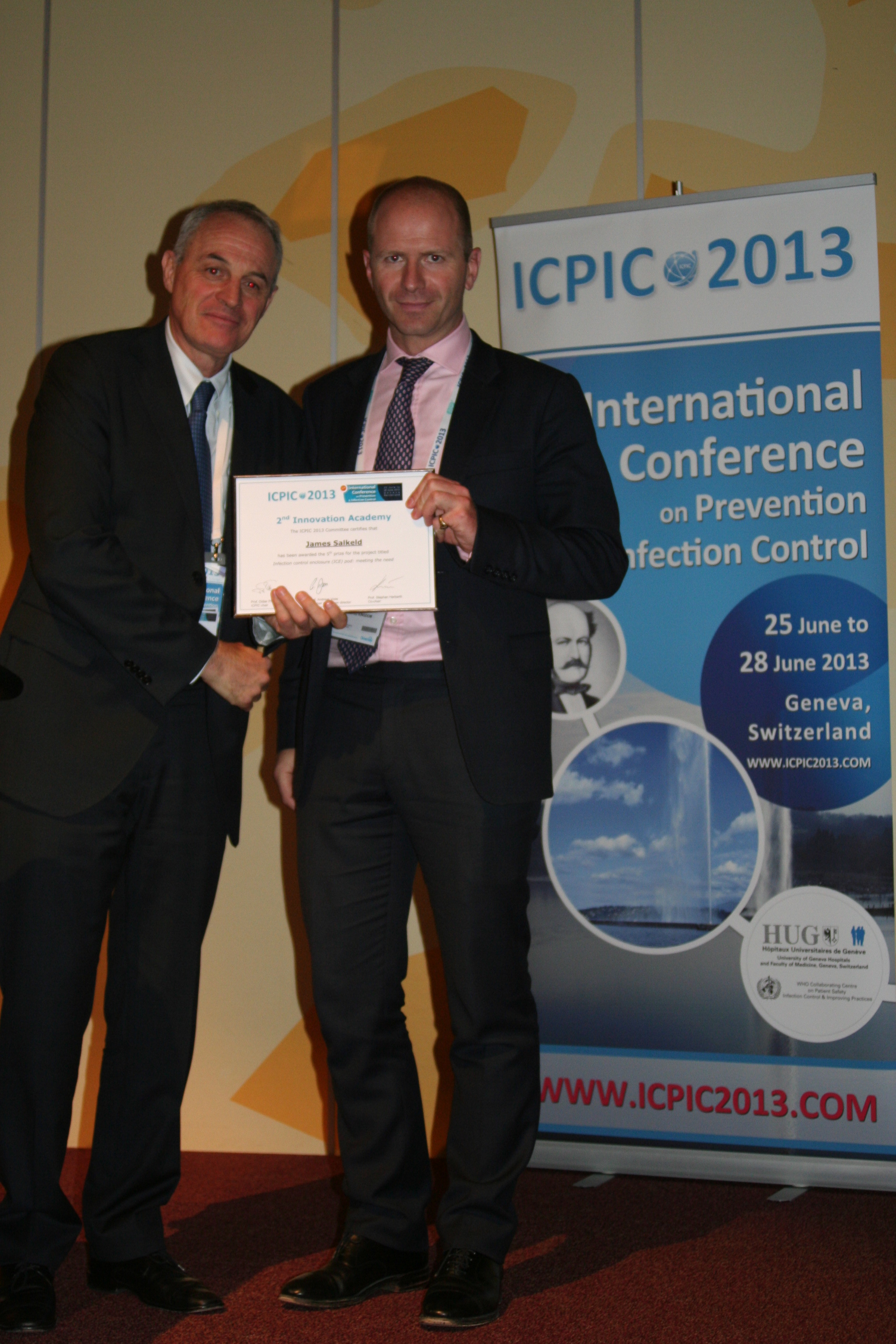 ICPIC 2013 - Award - ICPIC
